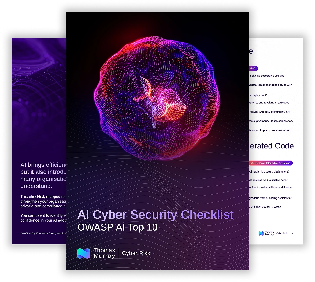 AI Cyber Security Checklist: OWASP AI Top 10 | Thomas Murray Cyber Risk